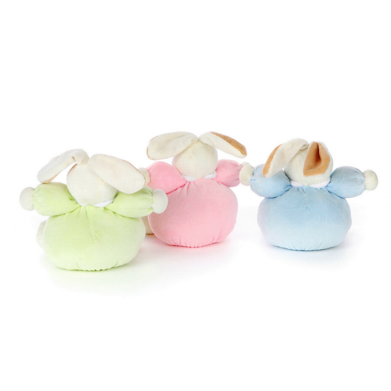 3 Colors Soft Plush Rabbit Toy For Babies Stuffed Bunny Animal - bobostoy